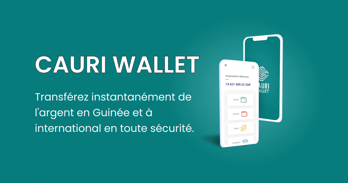 CAURI WALLET: Transfert international, payements en ligne...